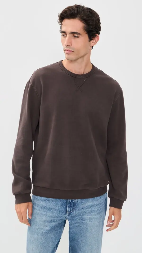 Marine Layer Relaxed Cloud 9 Fleece Crew Neck Sweatshirt