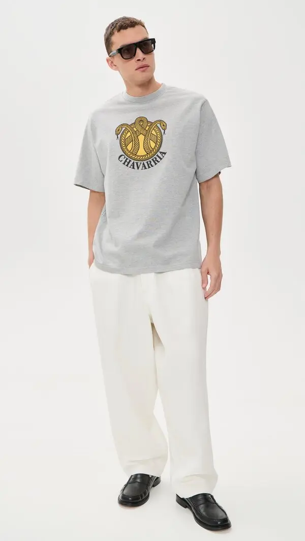 WILLY CHAVARRIA Chavarria Snake Crest Standard Tee