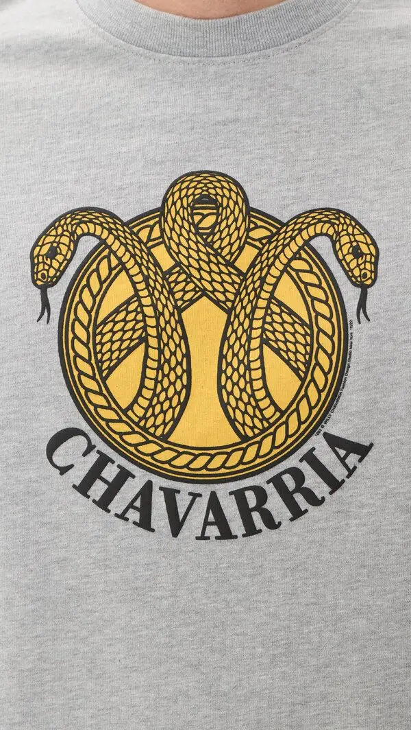 WILLY CHAVARRIA Chavarria Snake Crest Standard Tee