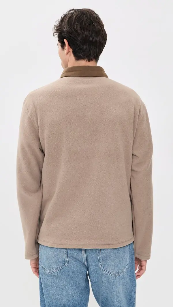RHYTHM Ladder Polar Polo Sweater