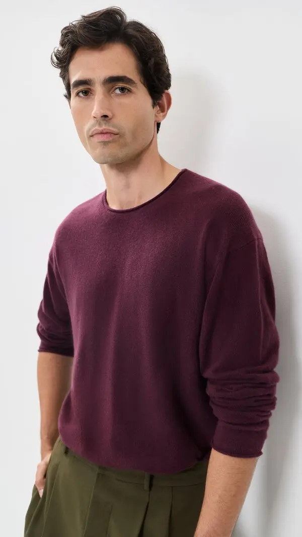 Guest In Residence Oversized Cashmere Crew