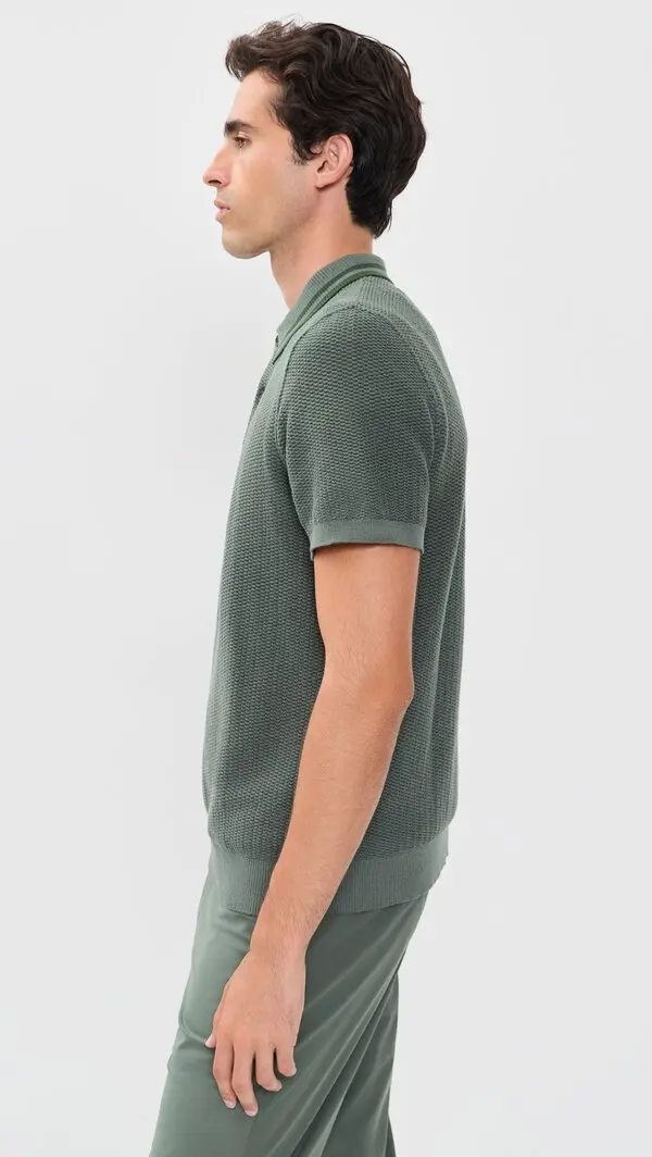 RHONE Fine Knit Sweater Polo