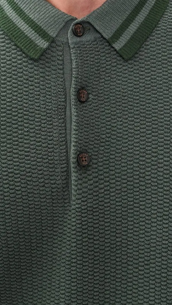 RHONE Fine Knit Sweater Polo