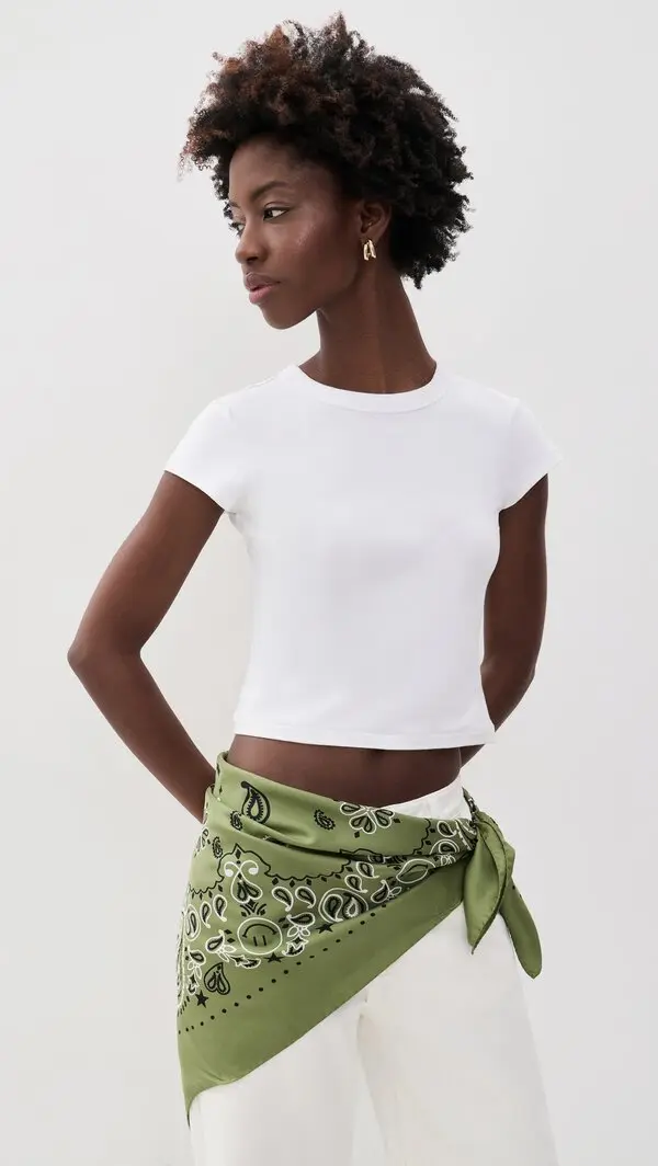 CALL IT BY YOUR NAME Silk Bandana Large - Kaki