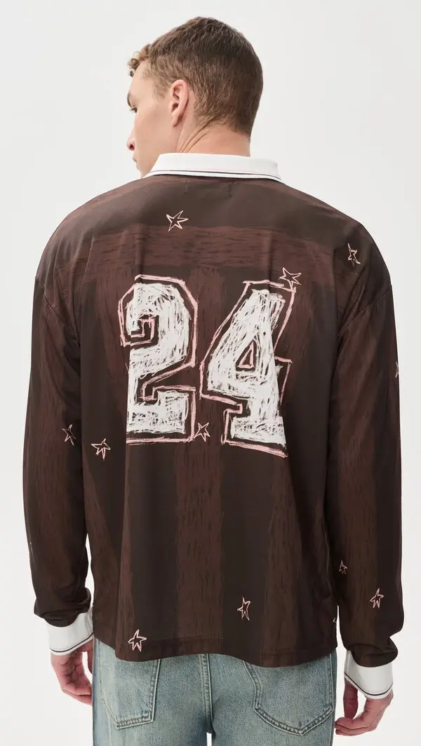 NAHMIAS Scribble Long Sleeve Soccer Jersey
