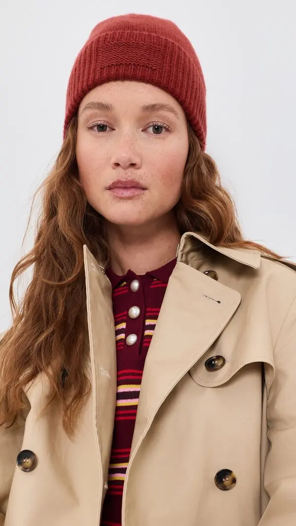 Guest In Residence Rib Cuff Beanie