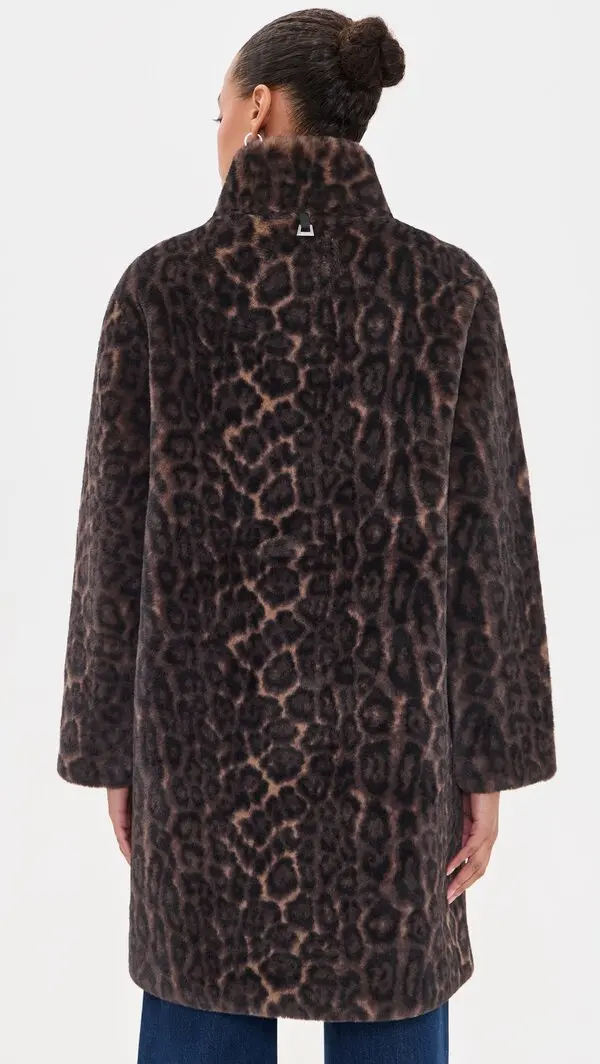 Apparis Blair Leopard Coat