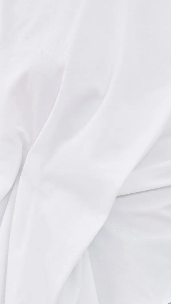 MARQUES' ALMEIDA Draped Cap Sleeve T-shirt