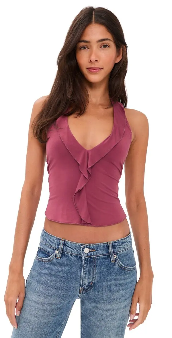 With Jéan Ruby Top