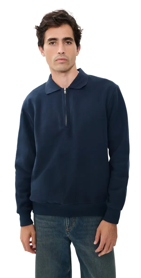 RHYTHM Pacific Vintage Fleece Quarter Zip