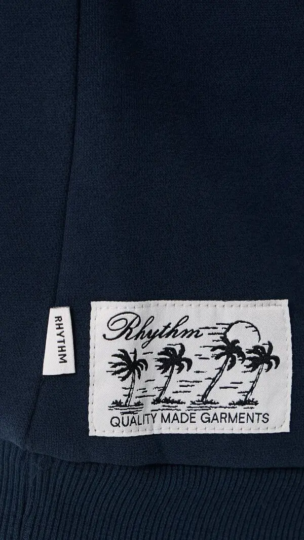 RHYTHM Pacific Vintage Fleece Quarter Zip