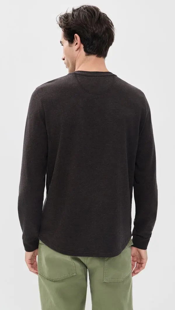 Marine Layer Luxe 250 Henley Tee