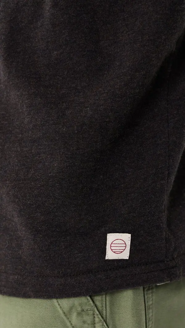 Marine Layer Luxe 250 Henley Tee