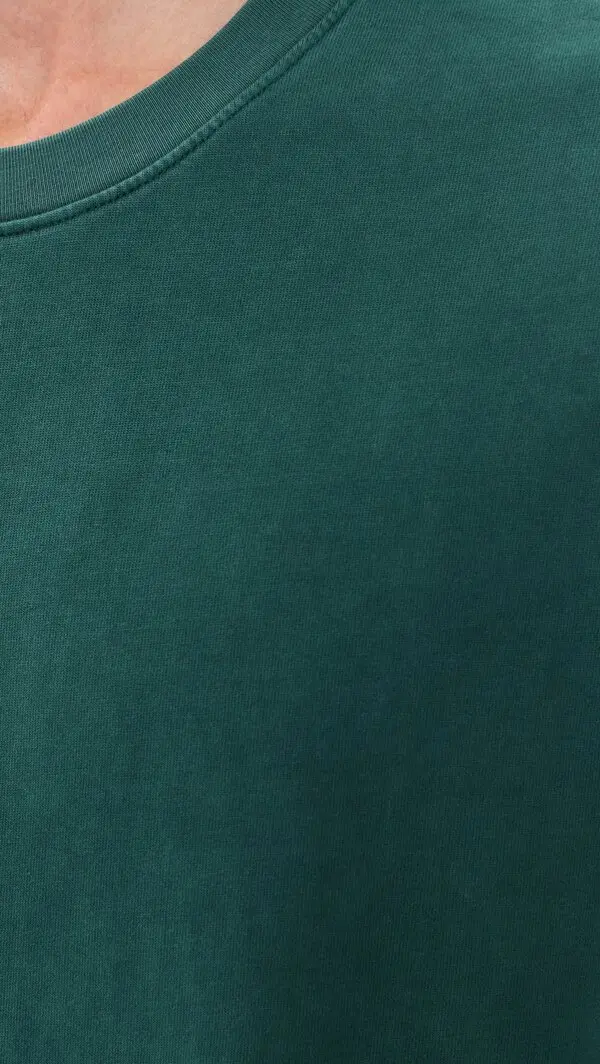 Marine Layer Relaxed Cloud 9 Sueded Jersey Tee - Rain Forest