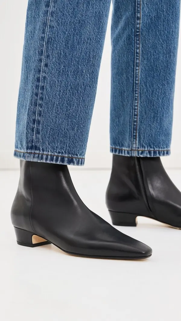 AeydĒ Lilia Leather Ankle Boots