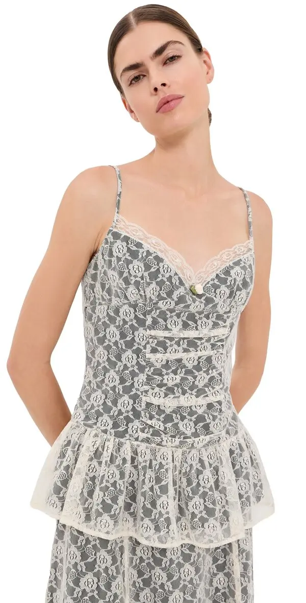TANNER FLETCHER Isabella Lace Layer Cami