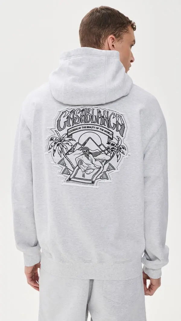 Casablanca Eveil Ancestral Applique Classic Hoodie