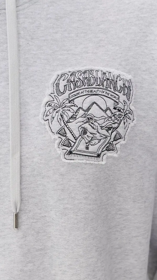 Casablanca Eveil Ancestral Applique Classic Hoodie