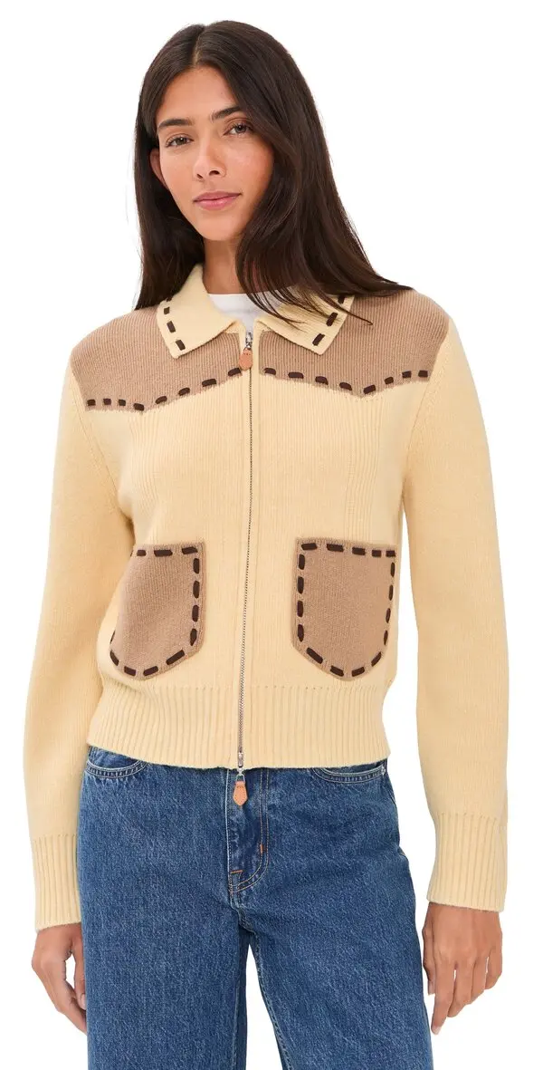 Guest In Residence Saddle Up! Jacket - Butter/camel