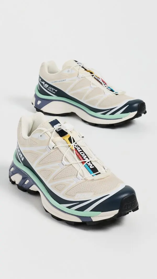 SALOMON Xt-6 Sneakers M 7.5/ W - Tapioca/spellbound/lichen