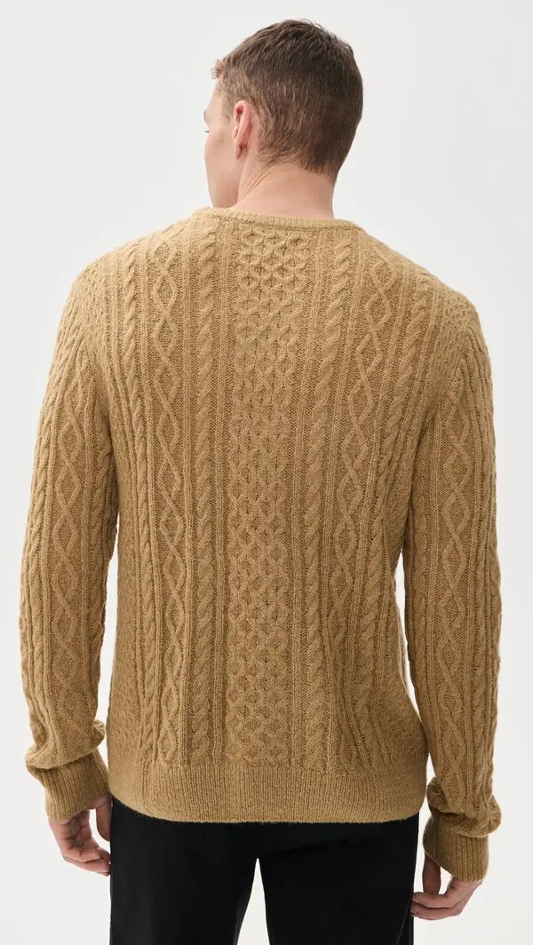 RHYTHM Mohair Fishermans Knit Sweater