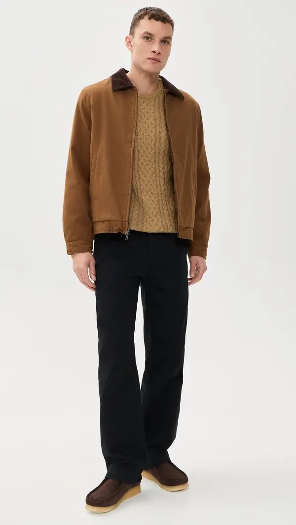 RHYTHM Mohair Fishermans Knit Sweater