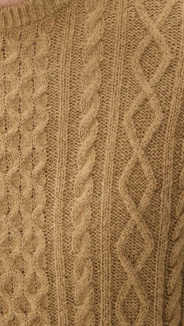 RHYTHM Mohair Fishermans Knit Sweater