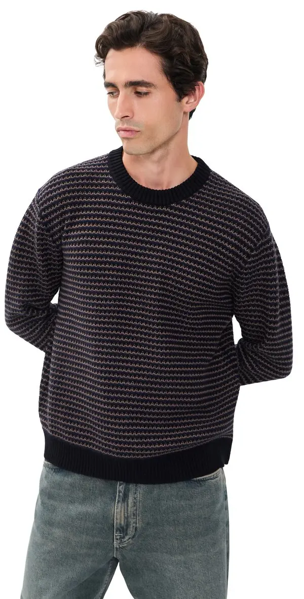 Nn07 Russell Textured Stripe Sweater