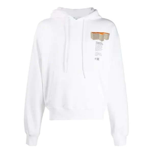 Off-White Rationalism Hoodie - White