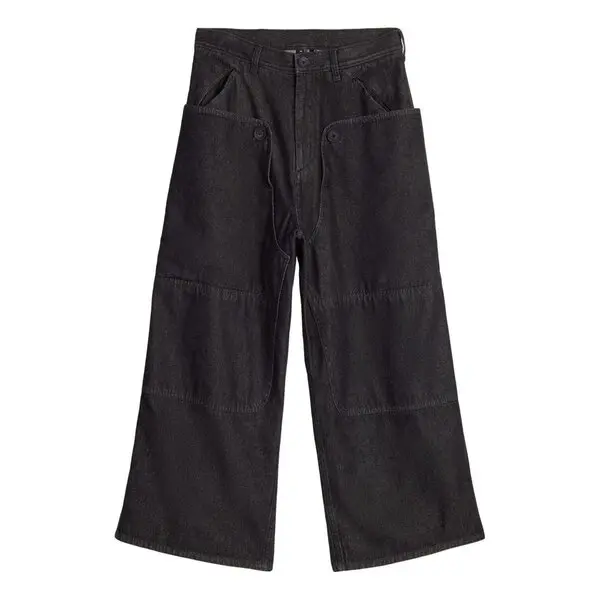 Adidas X Y-3 Denim Straight Leg Pants Asia Sizing