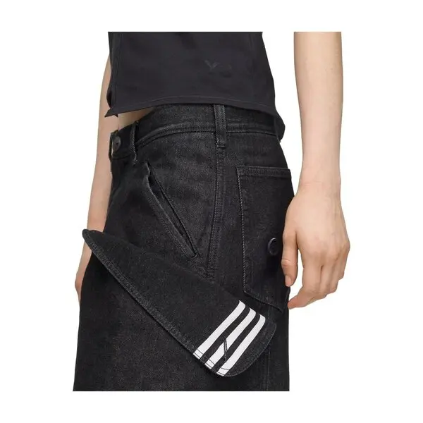 Adidas X Y-3 Denim Straight Leg Pants Asia Sizing