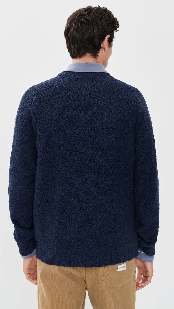 RHYTHM Worn Path Knit Sweater