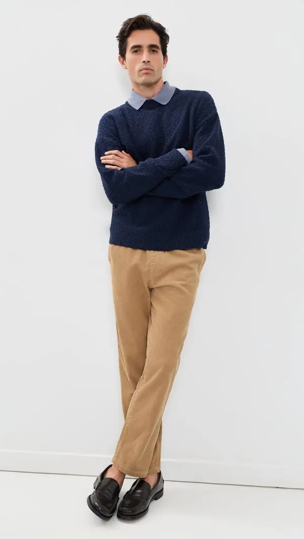 RHYTHM Worn Path Knit Sweater