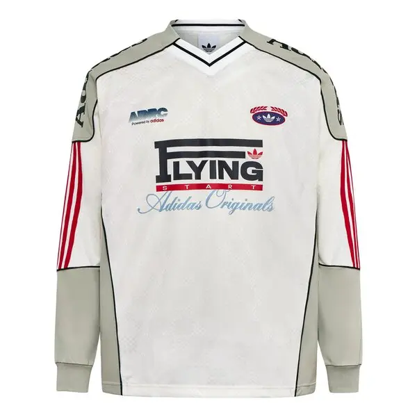 Adidas Rac Jersey Ls - Off White/sesame