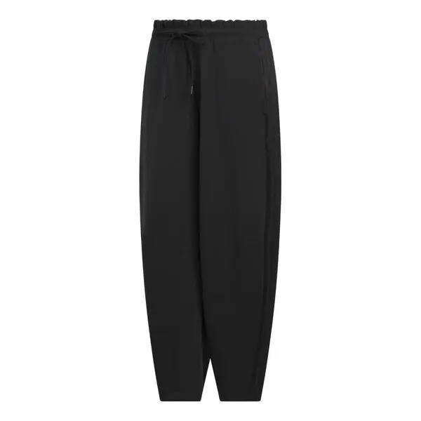 Adidas Barrel Leg Pants Asia Sizing - Black