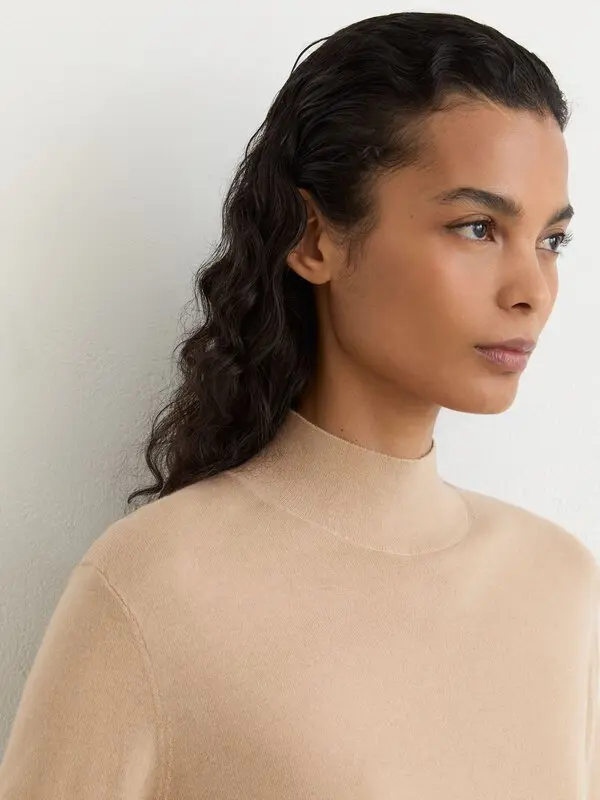 REISS Rina Ultra-soft Merino Wool High-neck Jumper