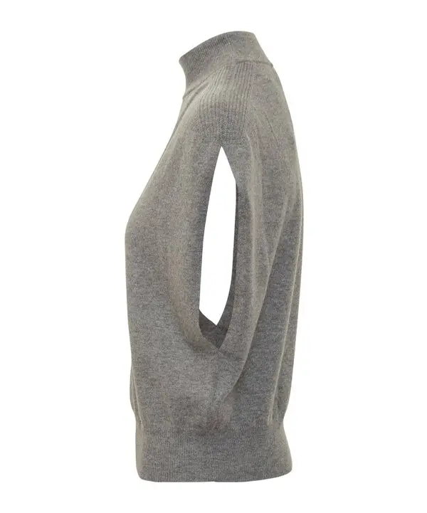 SEMICOUTURE Verity Mock-neck Knitted Top