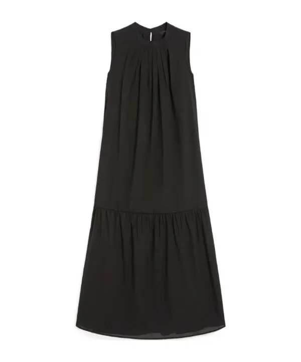 Max Mara Sleeveless Tiered Dress