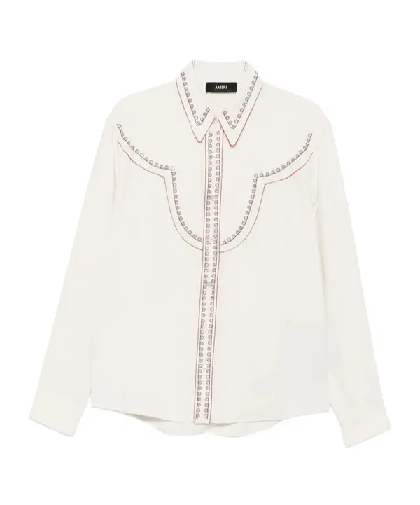 Amiri Long-sleeved Shirt - White