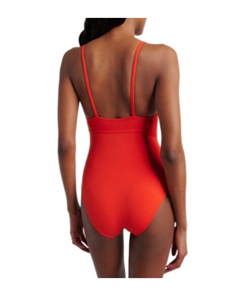ERES Solid-color One-piece Swimsuit
