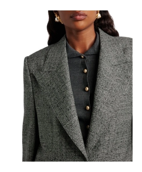 Dolce & Gabbana Virgin Wool Tweed Blazer