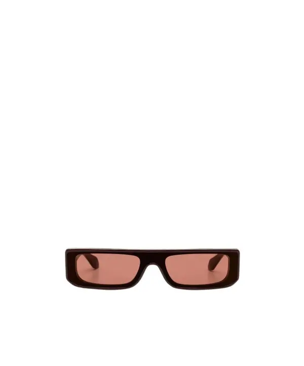Alaïa Rectangular Sunglasses - Pink