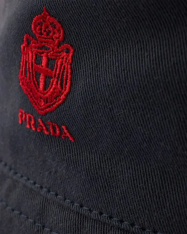 Prada Old Gabardine Bucket Hat
