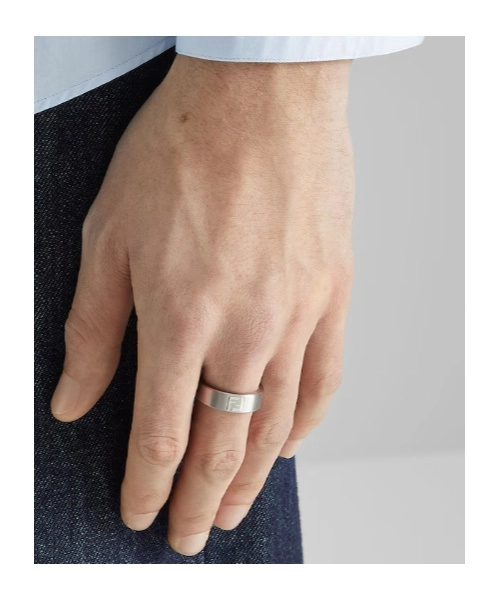 Fendi Ff Logo Ring