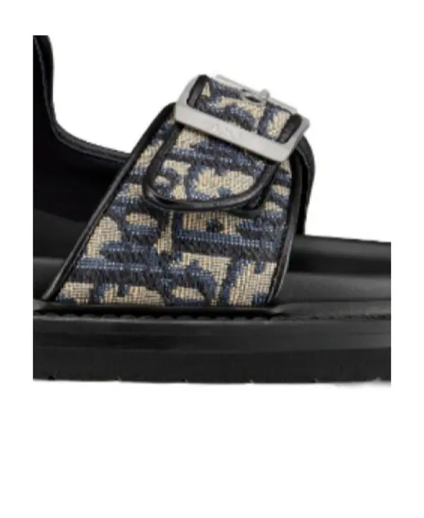 Dior Aqua Jacquard Sandals