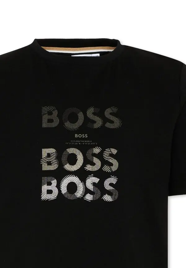 Hugo Boss Logo-print Short-sleeve T-shirt