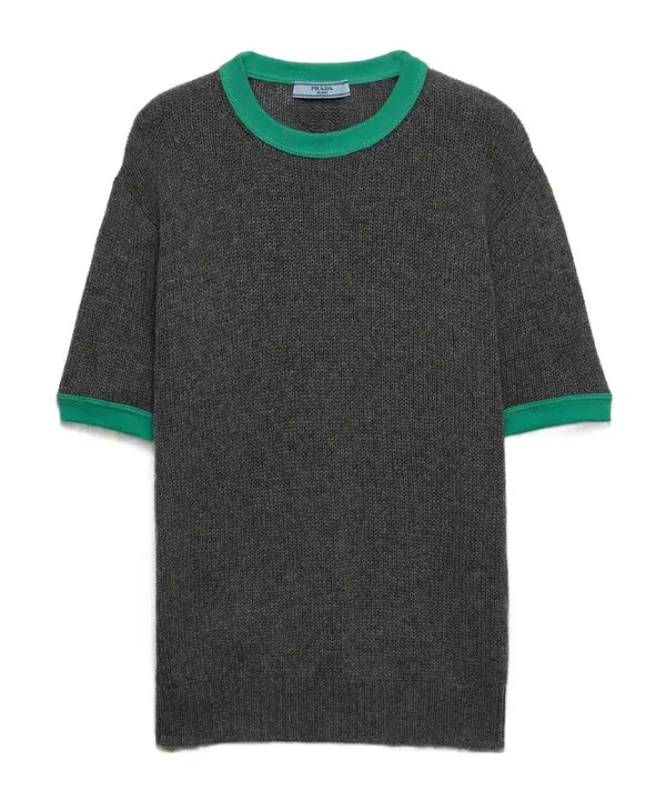Prada Cashmere Crew-neck Sweater