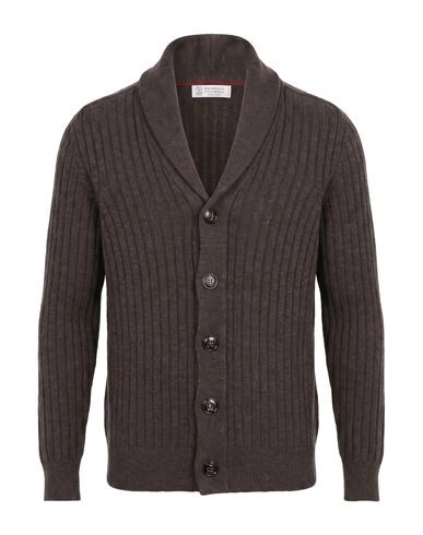 Brunello Cucinelli Cardigan Dark Size Cashmere - Brown