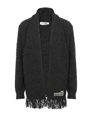 MAISON MARGIELA Sweater Charcoal Size Acrylic, Virgin Wool