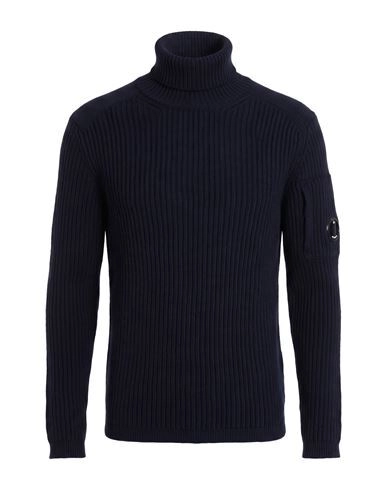 C.P. COMPANY C. P. Company Turtleneck Midnight Size Virgin Wool, Polyester - Blue